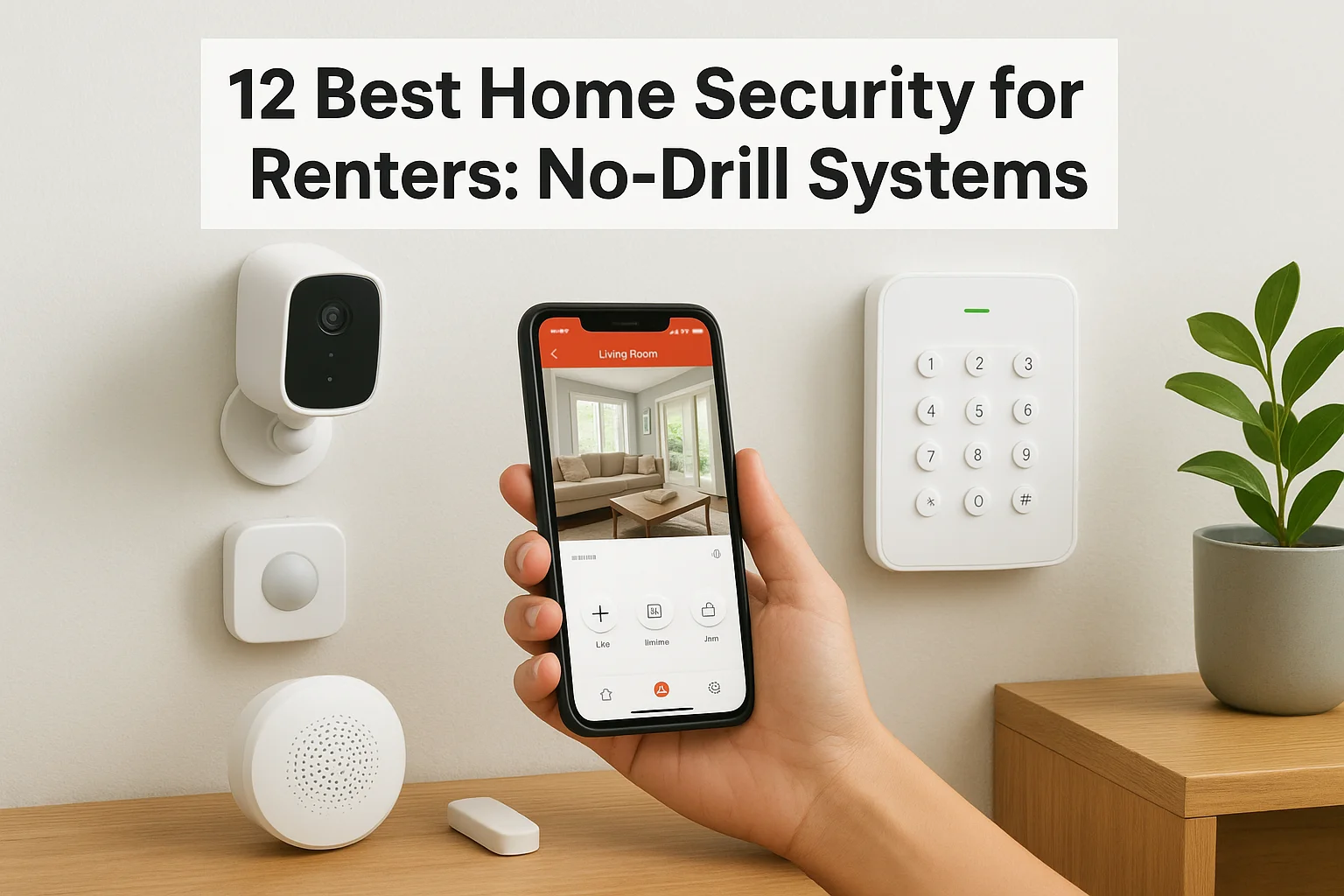 12 Best Home Security for Renters: No-Drill Systems (2026) | TVS Blog